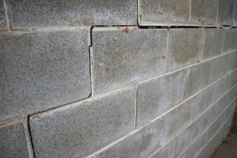 Cracks in the block walls of your basement - Iron Gates Property ...